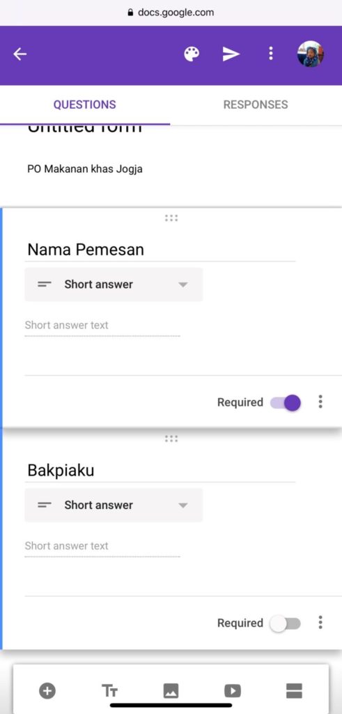 Google Form (CARA MEMBUAT, MENGIRIMKAN LINK, MELIHAT HASIL)