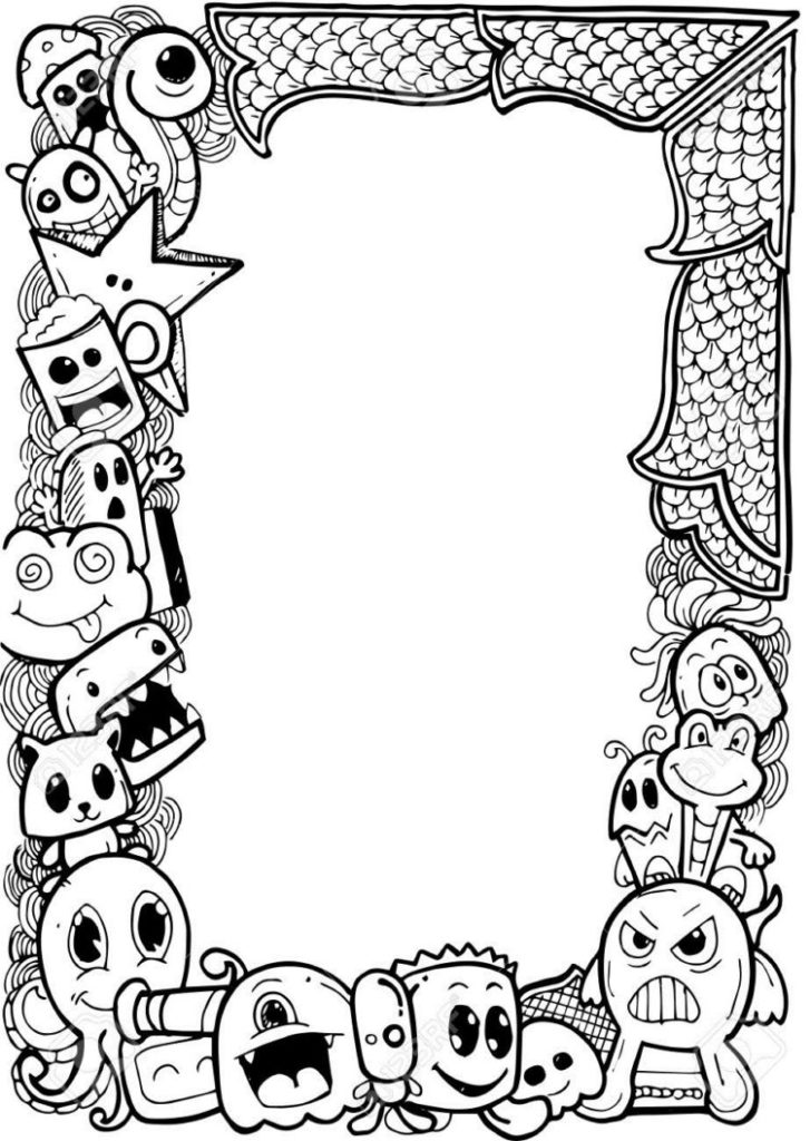 60+ Gambar Doodle Art (NAMA, SIMPLE, WALLPAPER, BUNGA)