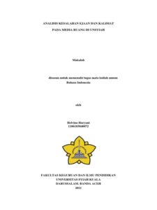 60+ Contoh Cover Makalah: Kuliah / SMA (BAIK, BENAR, MENARIK)