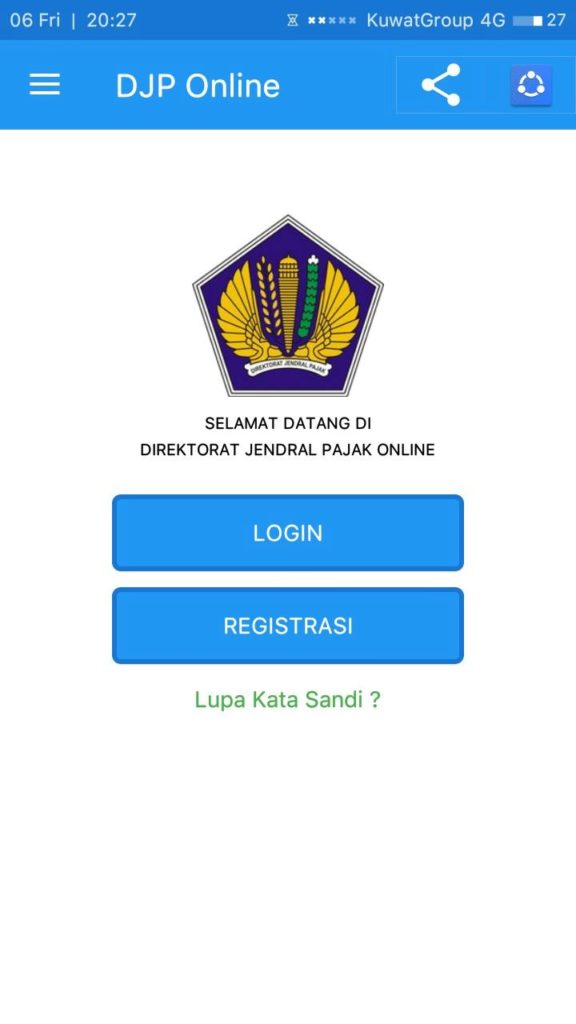 DJP Online (E BILLING, E FILLING, CARA DAFTAR & MEMBAYAR)