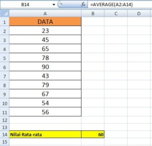 33 Rumus Excel Beserta Formula & Contoh Penggunaannya