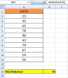 33 Rumus Excel Beserta Formula & Contoh Penggunaannya