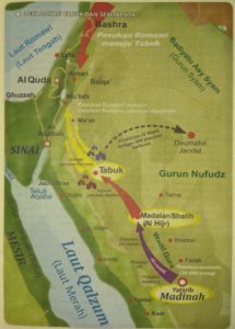 Sejarah Perang Tabuk (LATAR BELAKANG, STRATEGI, HIKMAH dll)